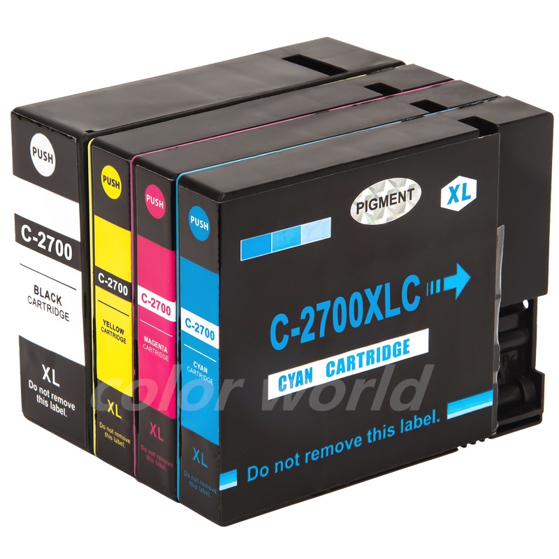 [สต็อกประเทศไทย] 4pack PGI-2700XL ink cartridge for Canon MAXIFY MB5070 ...