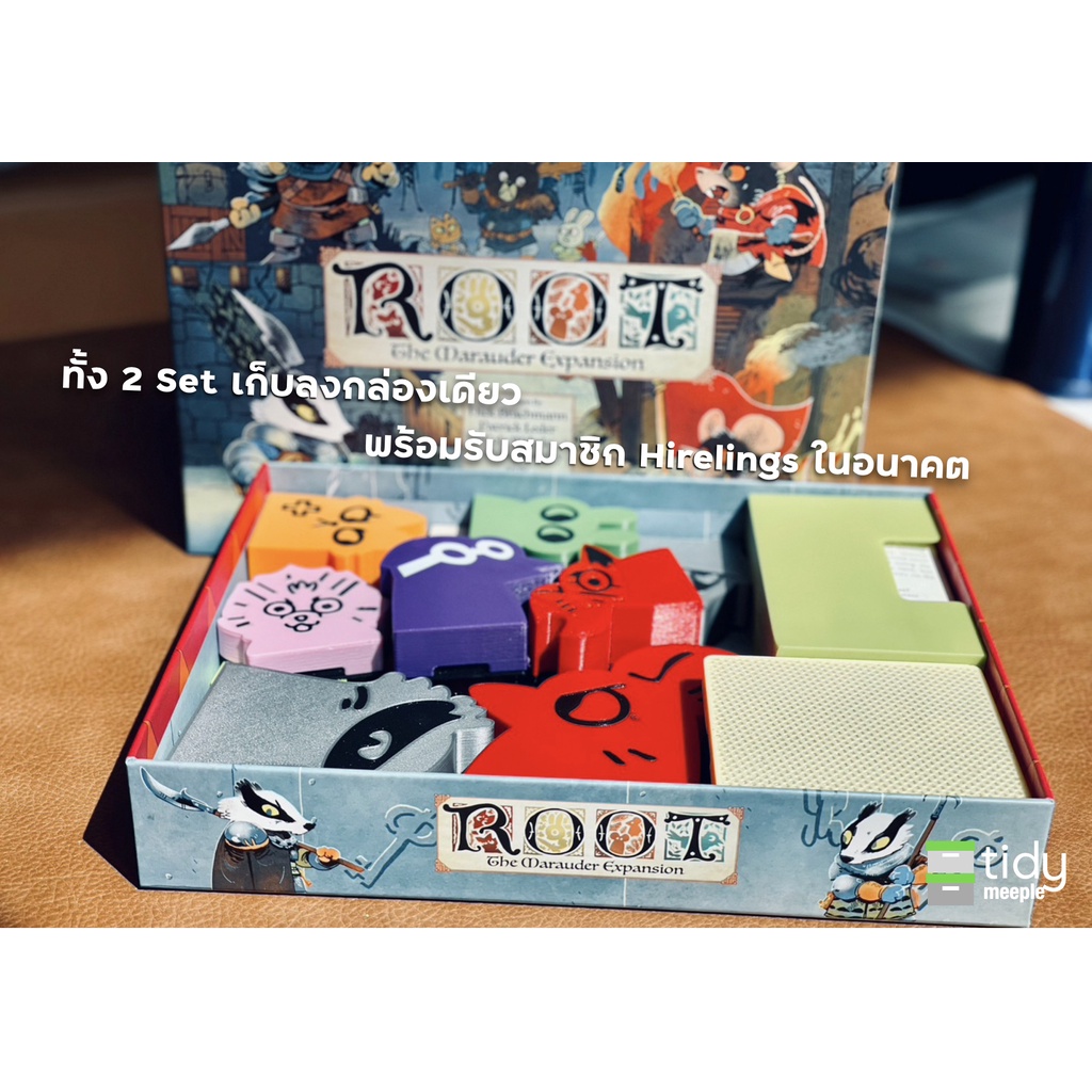 Tidy Insert สำหรับ Root: The Marauder Expansion + Riverfolk ...