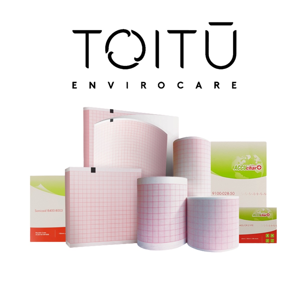 ACCU-CHART NST ROLL สำหรับปริ้นเตอร์ยี่ห้อ TOITU | Shopee Thailand