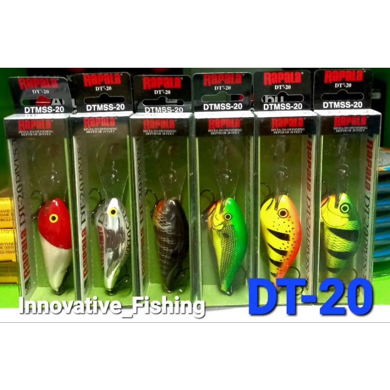 เหยื่อปลอม ตกปลา. RAPALA DT-20 ขนาด 7c./25g. | Shopee Thailand