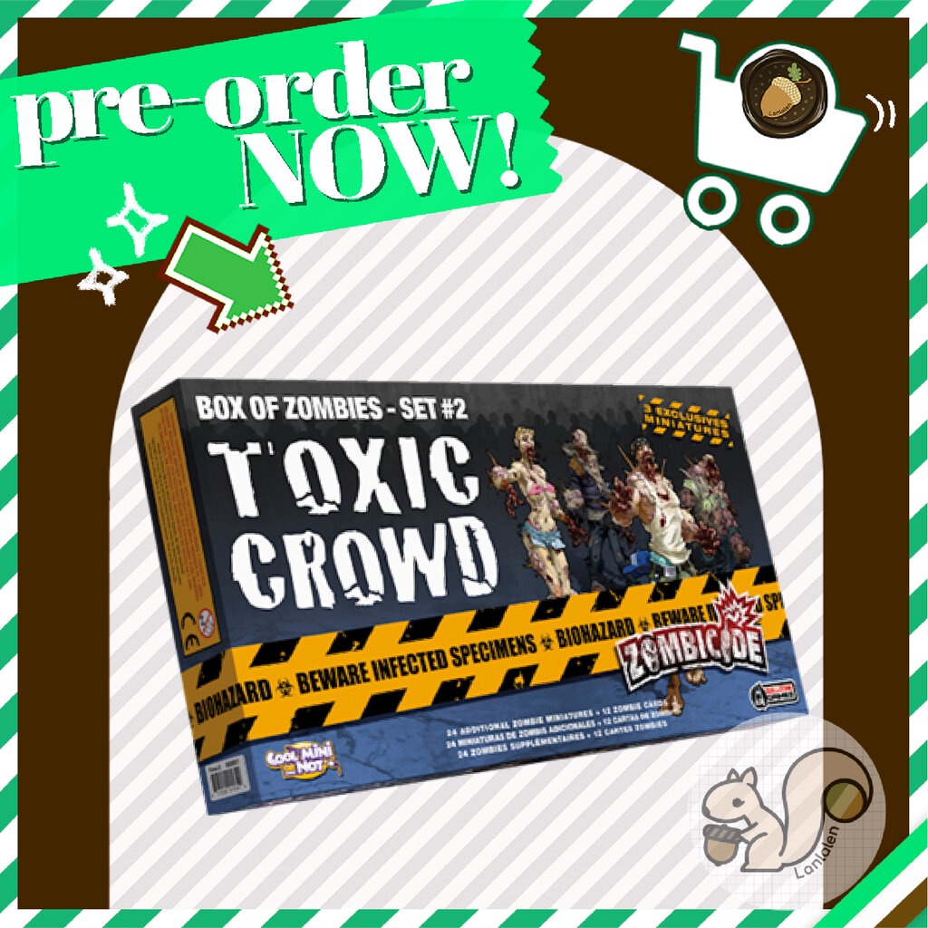 Zombicide: Box of Zombies Set #2: Toxic Crowd [Pre-Order] | Shopee Thailand