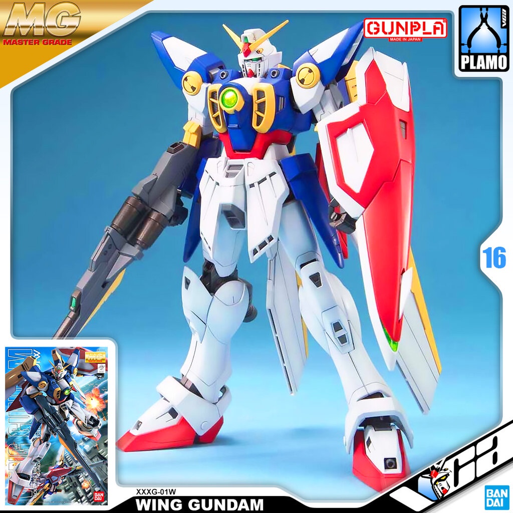 ⭐️ BANDAI GUNPLA MASTER GRADE MG 1/100 XXXG-01W WING GUNDAM ประกอบ หุ่น ...