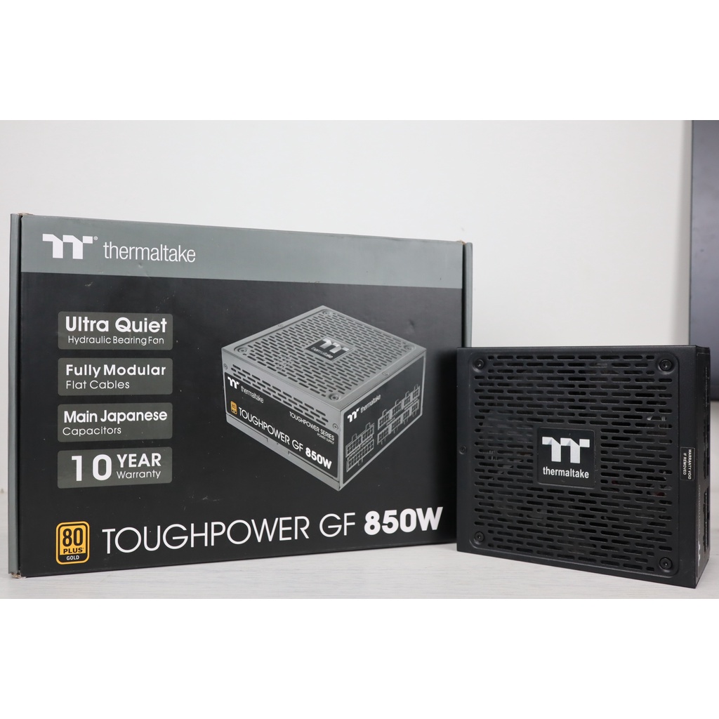Power Supply (อุปกรณ์จ่ายไฟ) Thermaltake TOUGHPOWER GF 850W 80 Plus Gold (มือสอง) มีประกัน ...