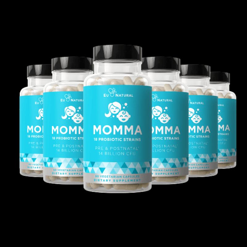 EU natural - MOMMA Prenatal Probiotics Mom & Baby(1piece) | Shopee Thailand