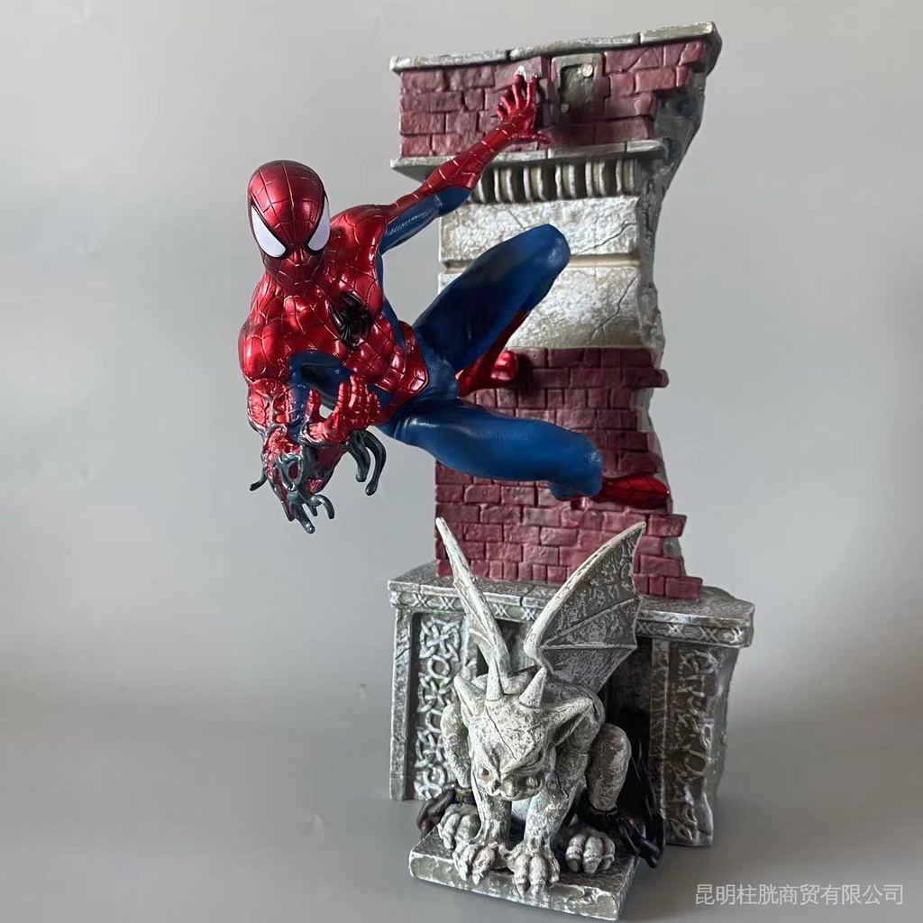 [พร้อมส่ง] โมเดลฟิกเกอร์ Marvel Heroes Expedition DXG Spiderman GK ...