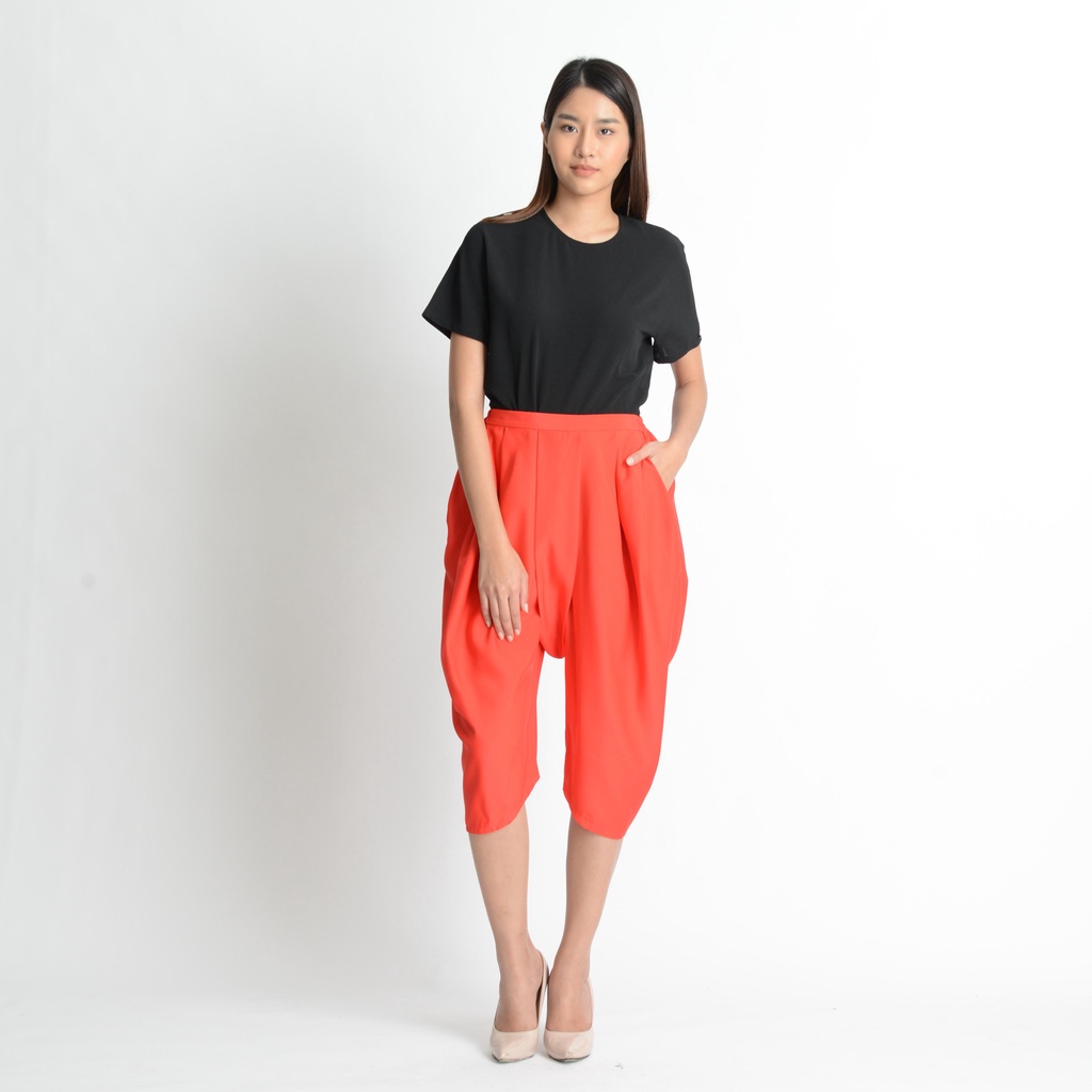 Lofficiel J Pants ลอฟฟิเซียล โจงกระเบน สีแดงสด (FQ4HME) | Shopee Thailand