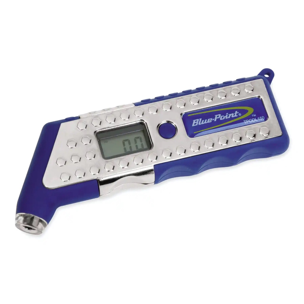 เกจวัดแรงดันลมยางแบบดิจิตอล BLUE-POINT NO.TPGDL150 Gauge Tire Pressure ...