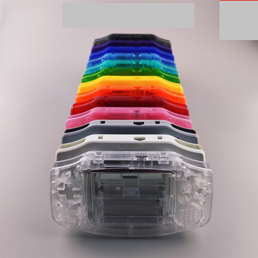 CASE GAMEBOY ADVANCE (GBA) พร้อมชุดปุ่มกดและ STICKER ด้านหลัง เป็นของ ...