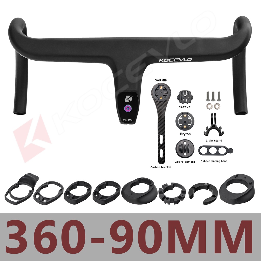 The ONE อุปกรณ์แฮนด์มือจับคาร์บอน สําหรับ FSA VISION ACR SYSTEM ...