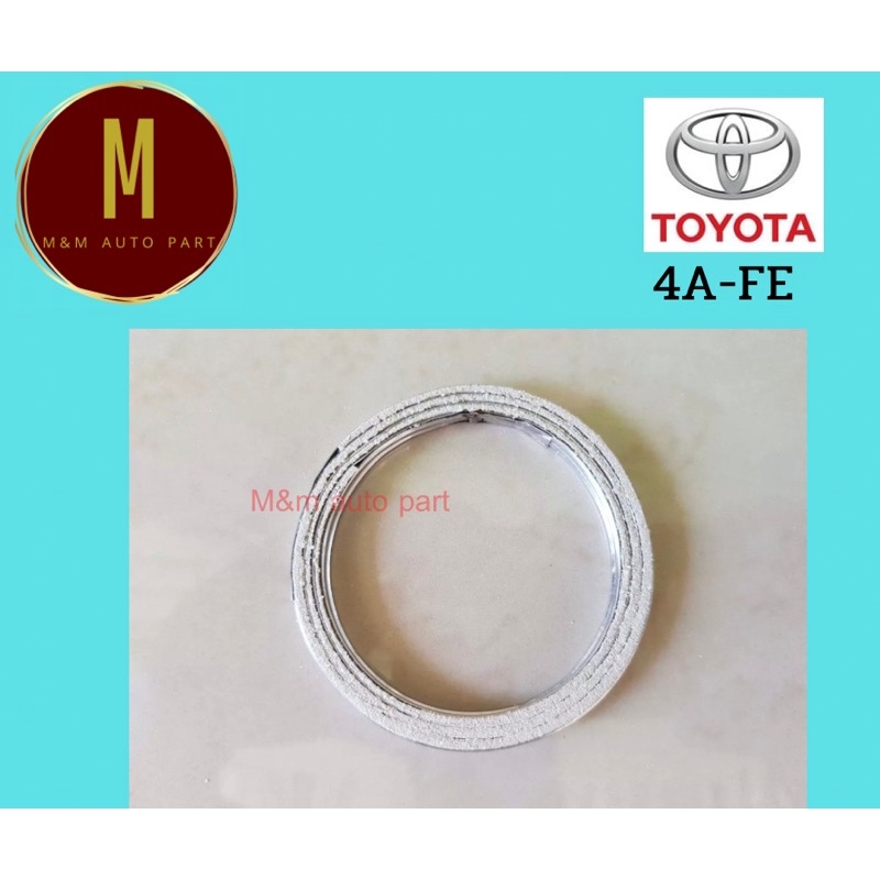 ประเก็นปากท่อไอเสีย TOYOTA 4AFE AE100 ราคาต่อตัว คุณภาพดี | Shopee Thailand