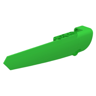Lego part (ชิ้นส่วนเลโก้) No.64681 Technic, Panel Fairing # 5 Long ...