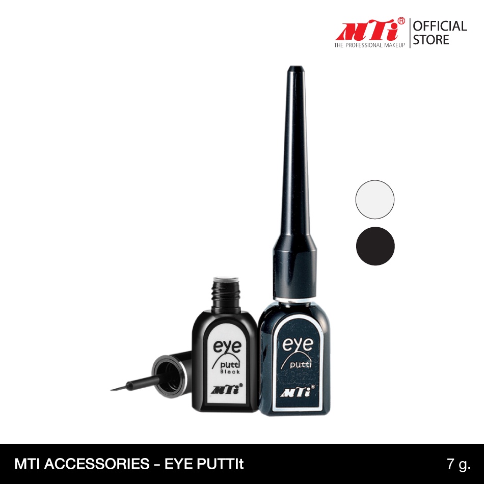 MTI EYE PUTTI เอ็มทีไอ กาวติดขนตาปลอด MZESF1-สีขาว | Shopee Thailand