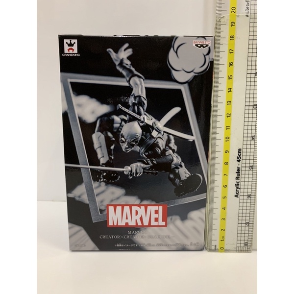 Marvel Creator X Creator - Deadpool แท้ มือ 1 (Black Color) | Shopee ...
