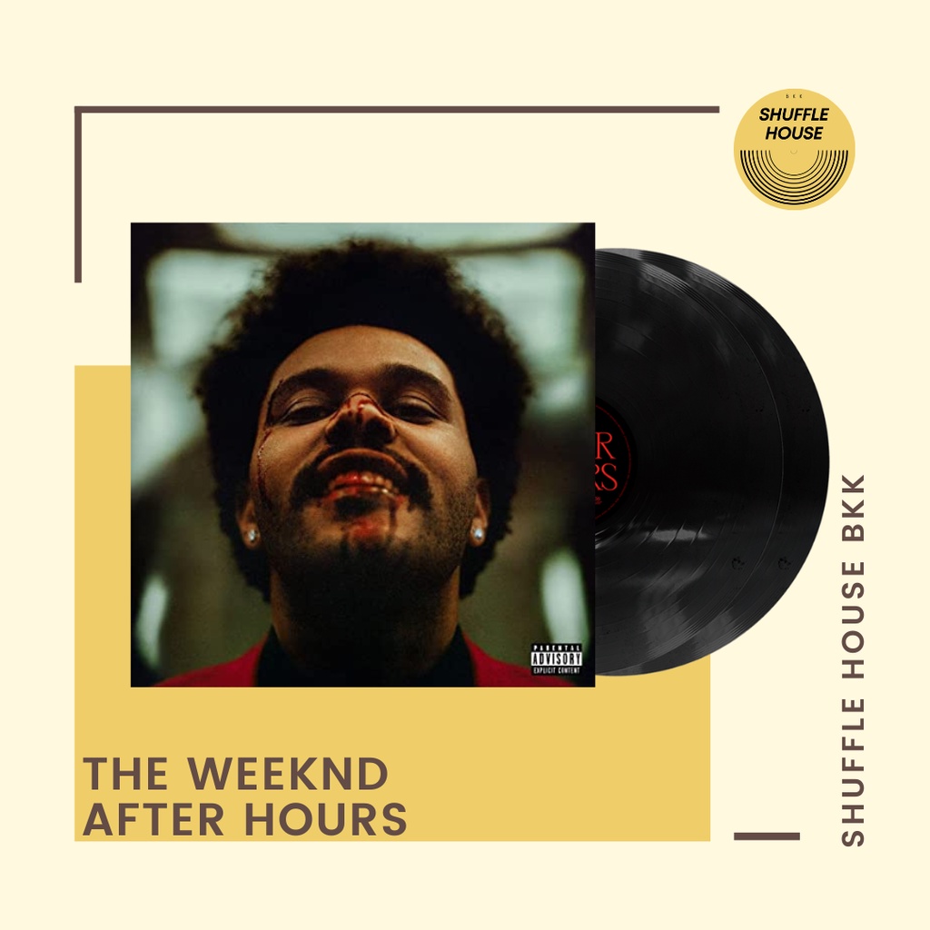 (จัดส่งฟรี) The Weeknd After Hours Vinyl แผ่นเสียง/แผ่นไวนิล/แผ่นใหม่ ...