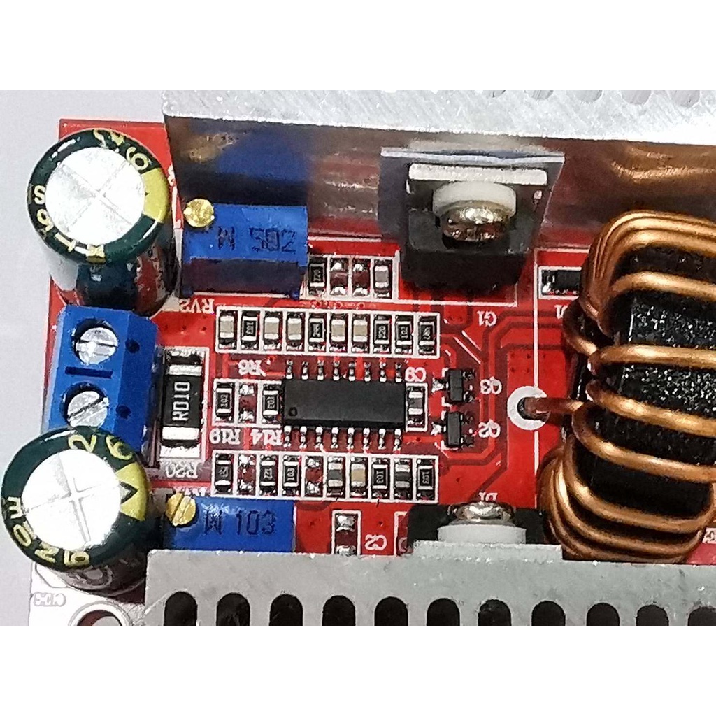 DC-DC Step up converter(เพิ่มแรงดันไฟ) Input voltage 9-50Volt / Output Voltage 12-60 Volt 10Amp ...