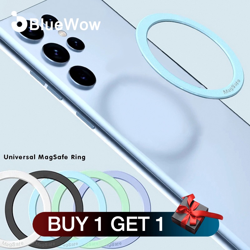 [ซื้อ 1 แถม 1] Bluewow SJP-TP11 สติกเกอร์แหวนแม่เหล็กไร้สาย แบบบางพิเศษ ...