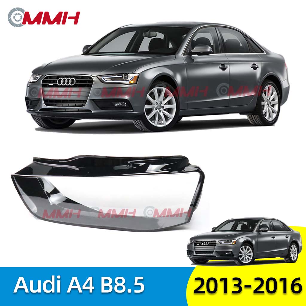 Audi A4 A4L B8 B8.5 13 14 15 16 เลนส์ไฟหน้า ฝาครอบไฟหน้า ไฟหน้ารถยนต์ ไฟหน้าสําหรับ ฝาครอบไฟหน้า ...
