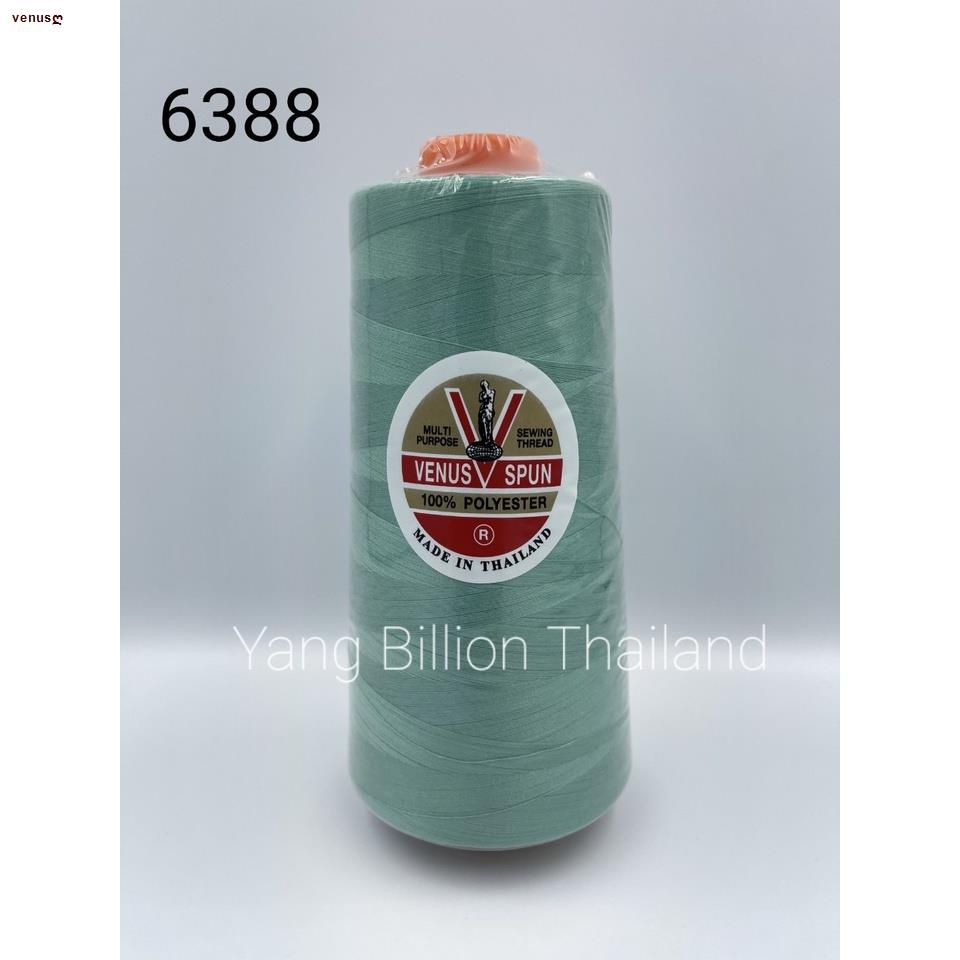 จัดส่งทันที℗ด้ายเย็บผ้าวีนัส ด้ายหลอดใหญ่ ด้ายCMPเบอร์ 60 30/2 แกนส้ม ...