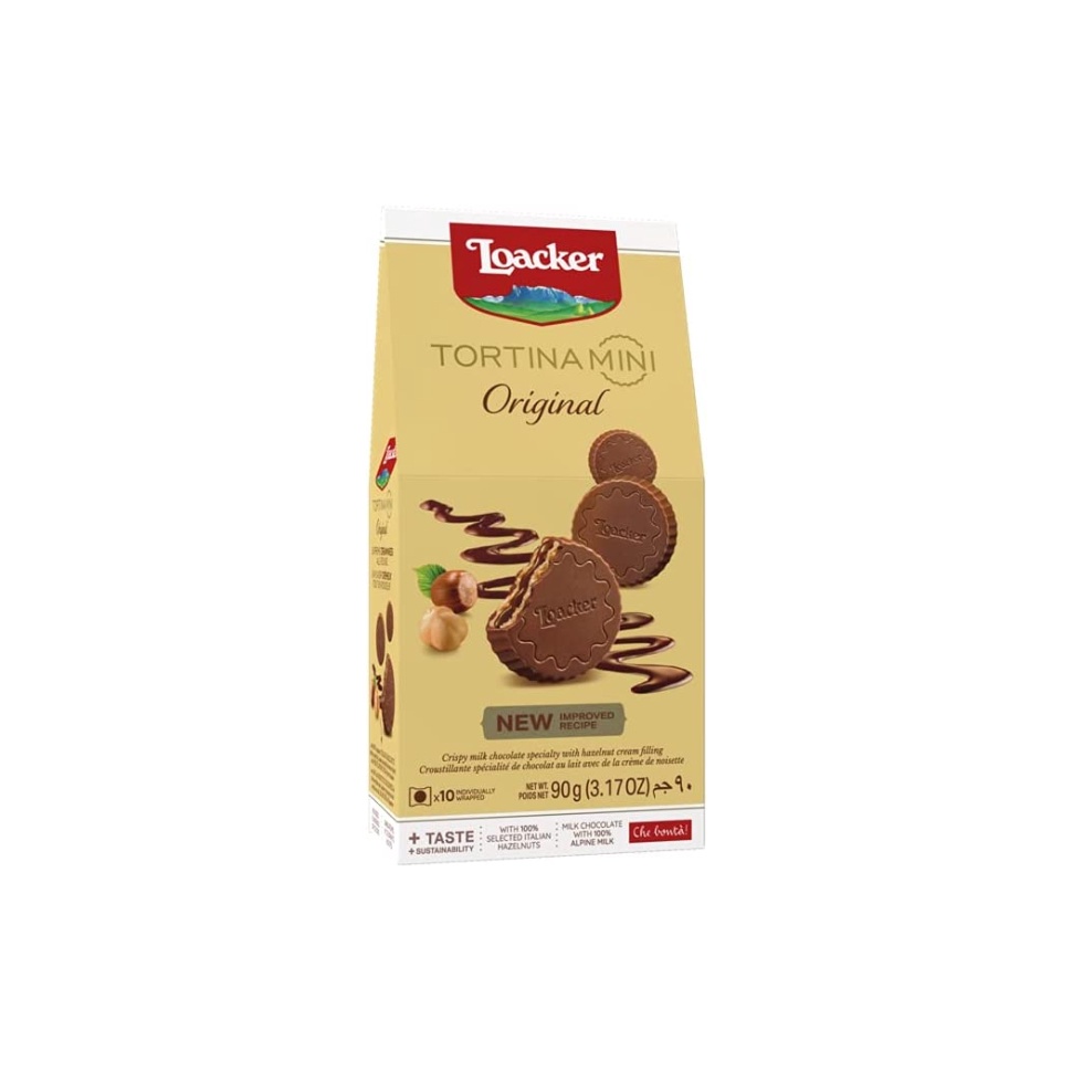 Loacker Loackini Chocolates มี 3 รส BBF.31/08/24 | Shopee Thailand