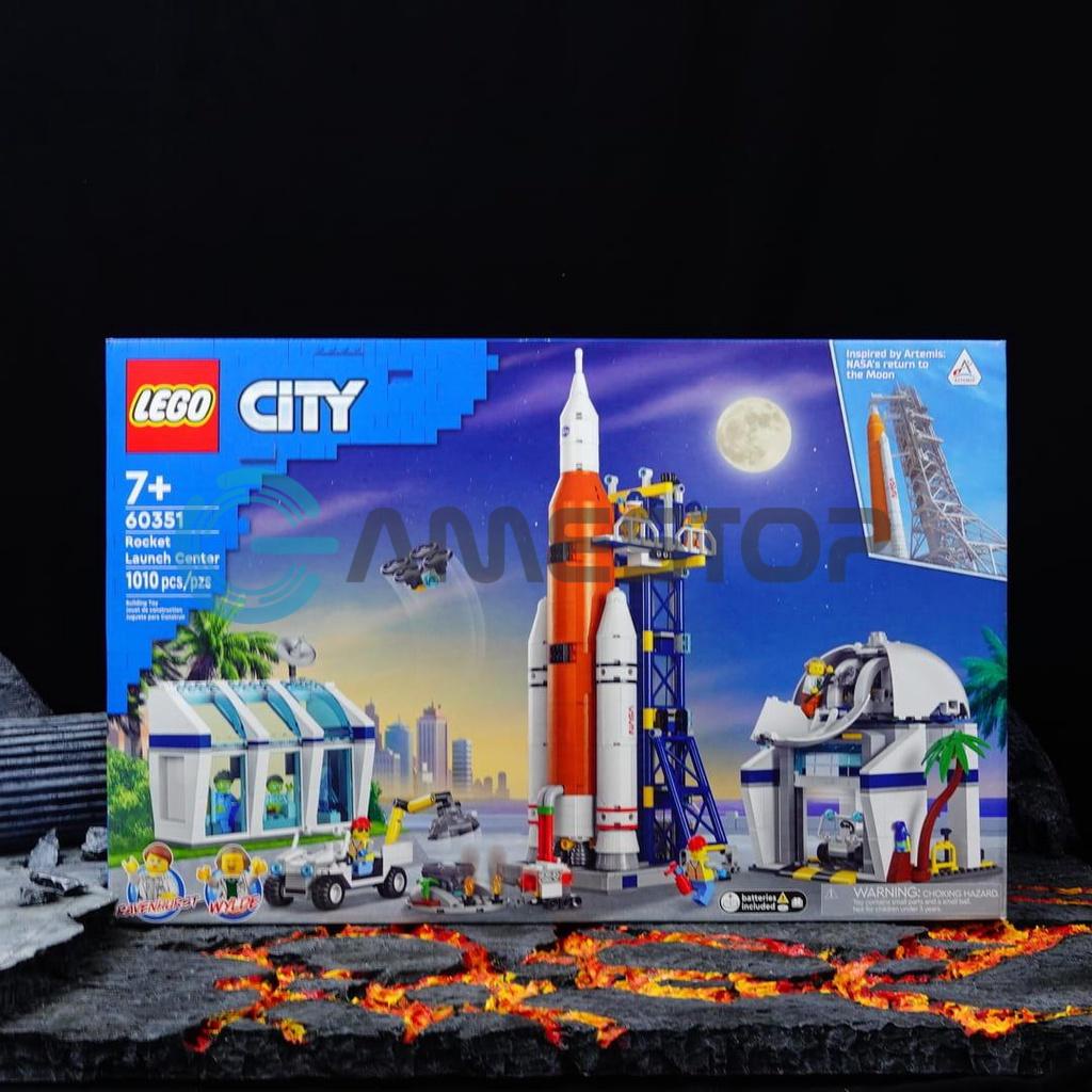 Lego City Rocket Launch Center 60351 LGC06 ชุดประกอบ Lego ของแท ้ จาก ...