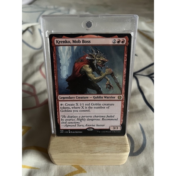 การ์ด MTG Krenko, Mob Boss Red Magic the gathering EDH รุ่น Jumpstart ...