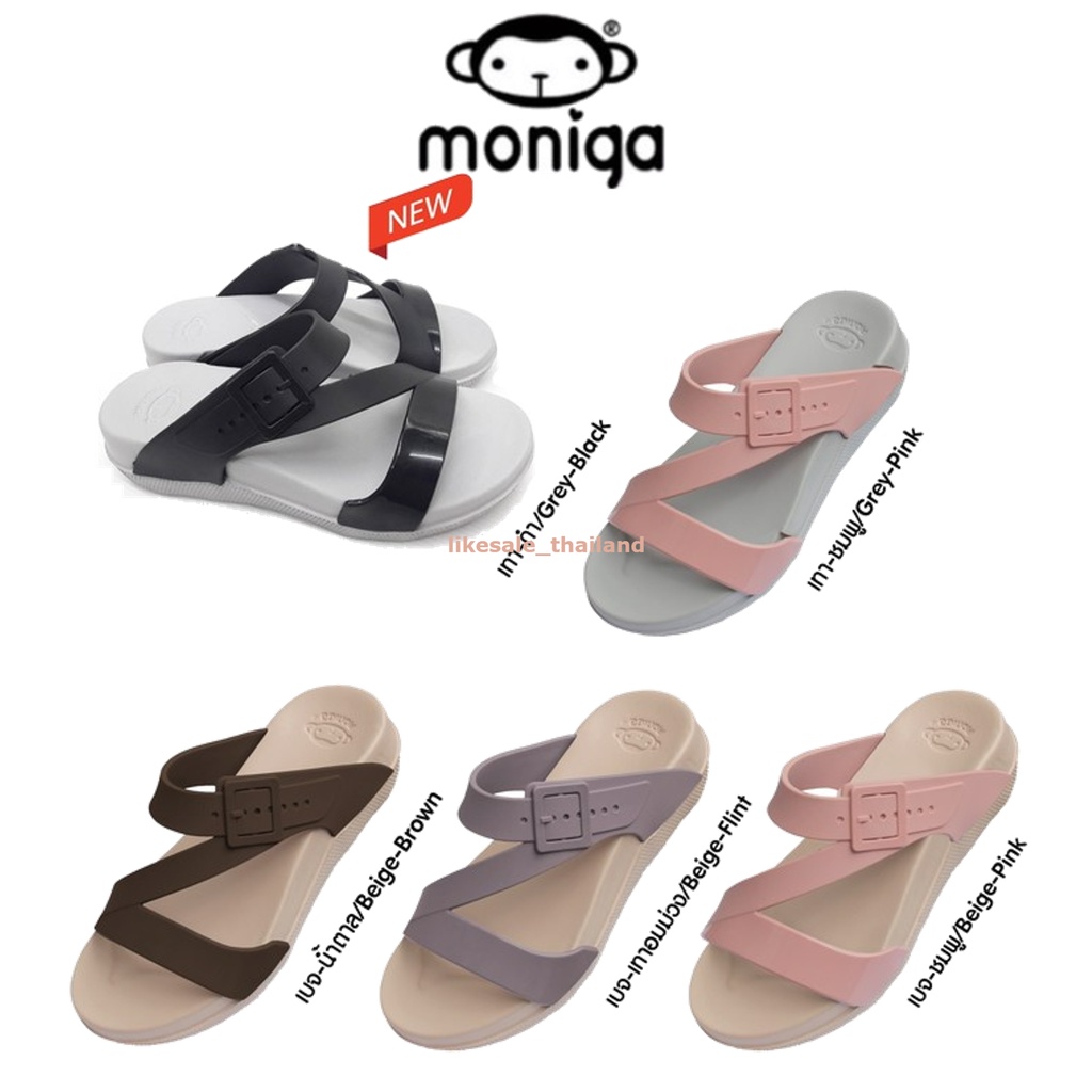 😍 Monobo Moniga 7 – รองเท้าแตะลุคหวาน พื้นหนานุ่ม ใส่สบาย เบา กันน้ำ 💦 ...