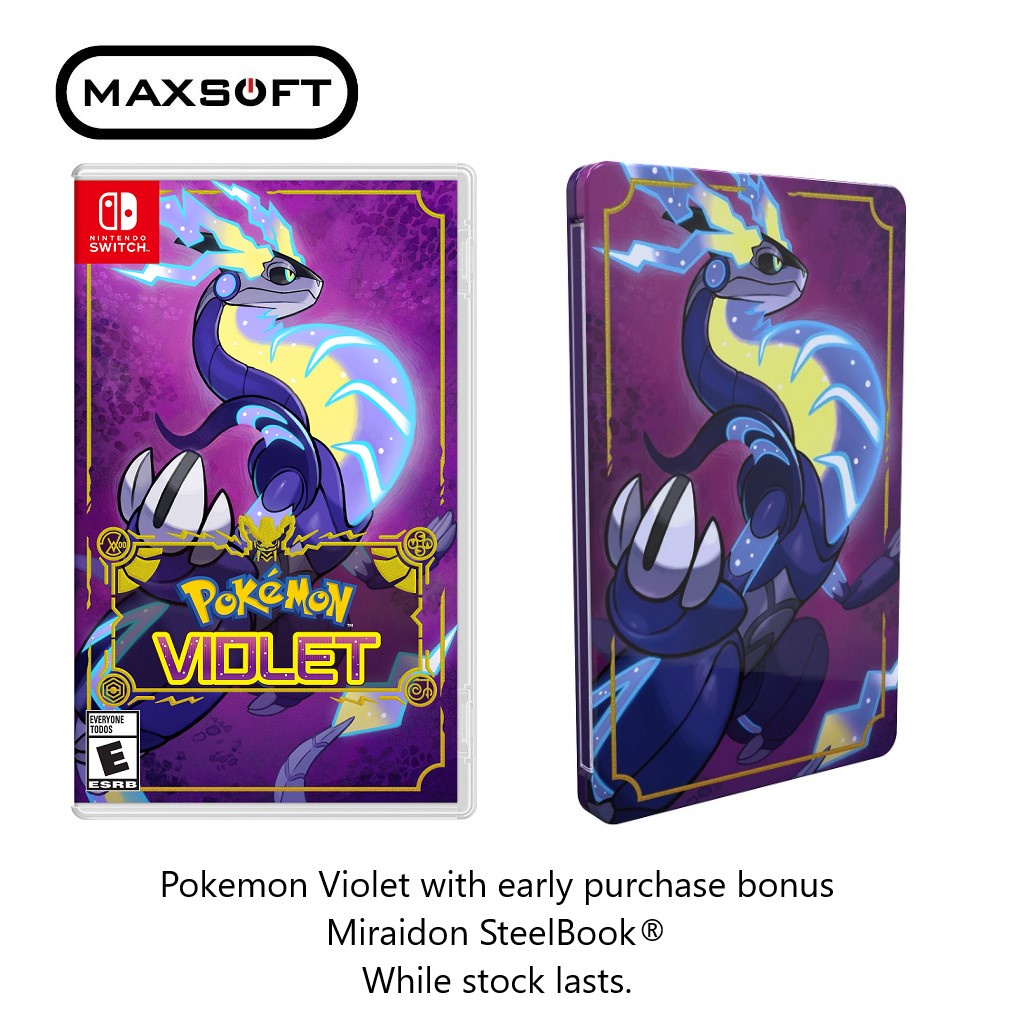 Pokemon Violet with Early Purchase Bonus - Nintendo Switch | Shopee ...