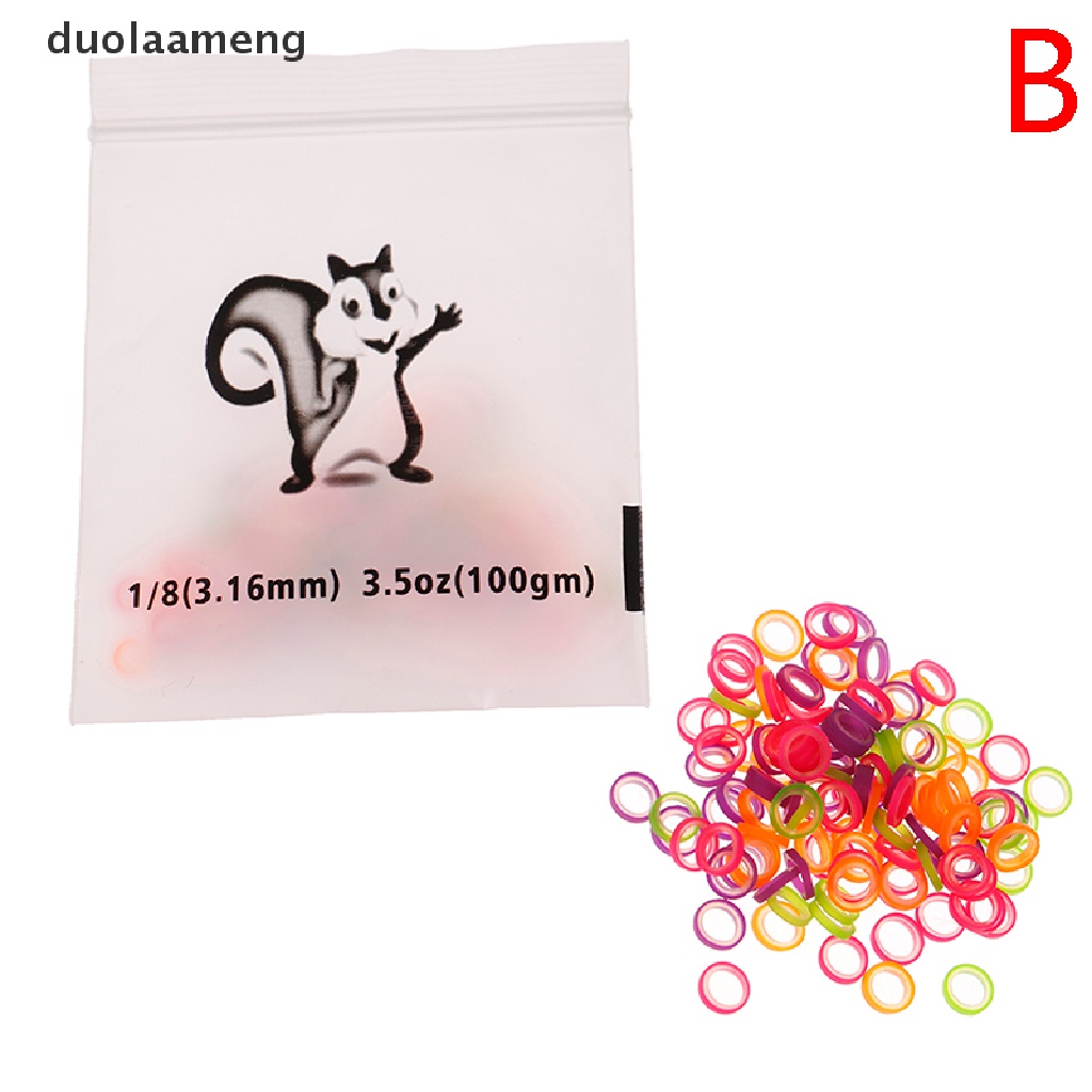 [duolaameng] 100 ชิ้น แถบยางยืด สี จัดฟัน ยางรัด [TH] | Shopee Thailand