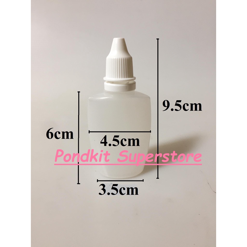 ขวดหยดพลาสติกเปล่าทรงแบนสีขุ่นขนาด25ml set100ชิ้น ขวดพร้อมจุกและฝา | Shopee Thailand