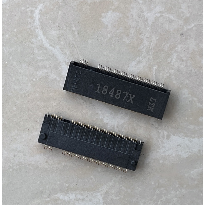 1pcs M KEY Connector NGFF Slot 67P อินเทอร์เฟซซ็อกเก็ตหญิง M.2 SSD Hard ...