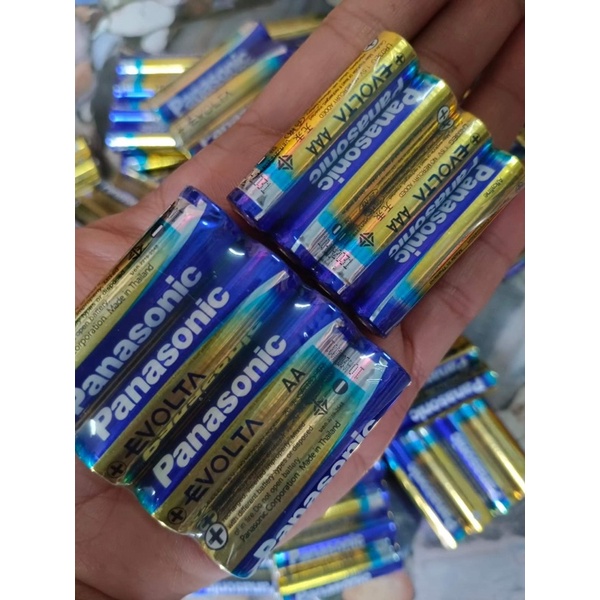 ถ่านอัลคาไลน์ EVOLTA Panasonic AA,AAA ของแท้ ราคาถูกที่สุด | Shopee Thailand