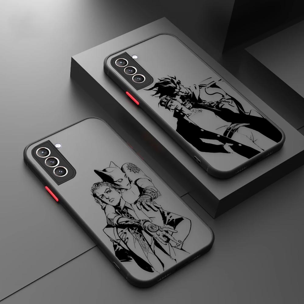 เคสโทรศัพท์มือถือ เนื้อแมตต์ ลายการ์ตูน JoJo's Bizarre Adventure JoJo ...