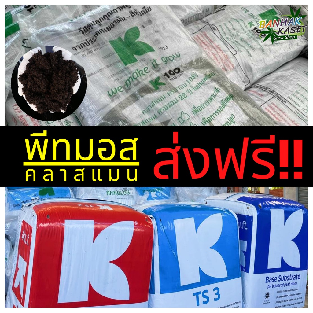 พีทมอส คลาสแมน (แบบแบ่ง) Base Substrate TS2 TS3 TS4 [ส่งฟรี] ของแท้ ...