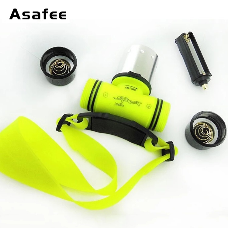 Asafee FL019D ไฟฉายสวมหัว 800LM XML T6 LED กันน้ํา แบบพกพา 50 เมตร ...