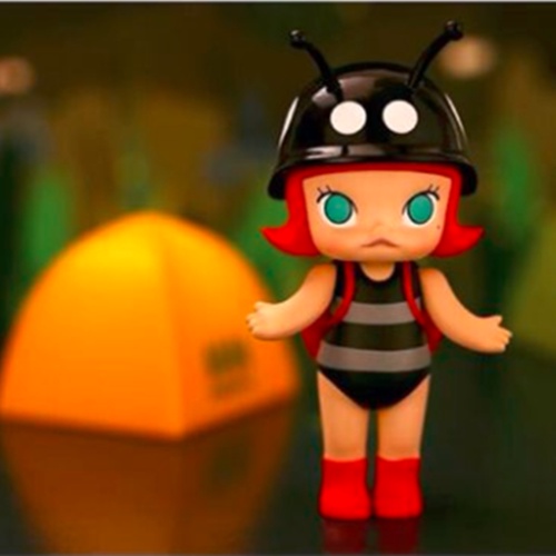 ★Hgtoys★ [ตัวเลือก] [ ] Popmart MOLLY Insect Series Mystery Box ตุ๊กตา ...