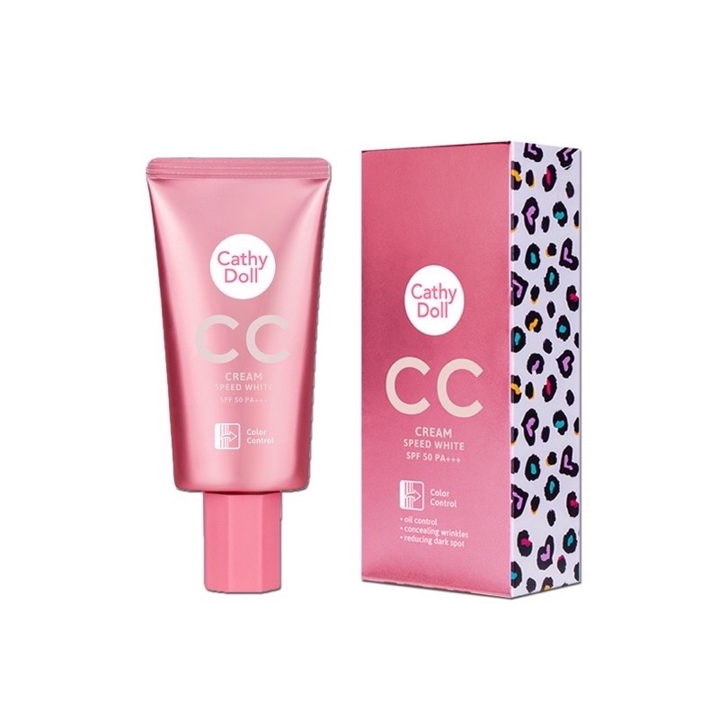 (พร้อมส่ง/ของแท้100%) Cathy Doll CC Speed White CC Cream เคที่ดอลล์ ...