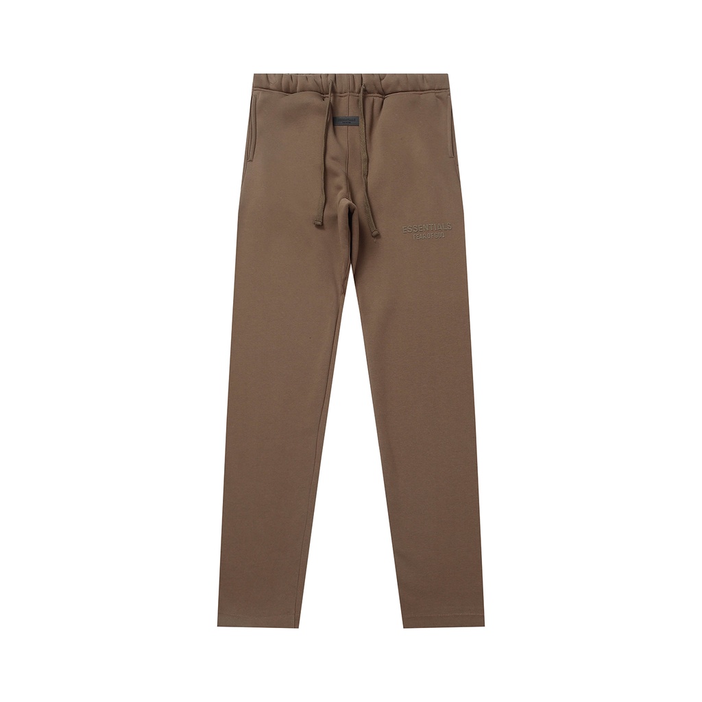 Fear OF GOD ESSENTIALS Season 8 กางเกงริบบิ้น ผ้าฟลีซ แบบผูกเชือก ...