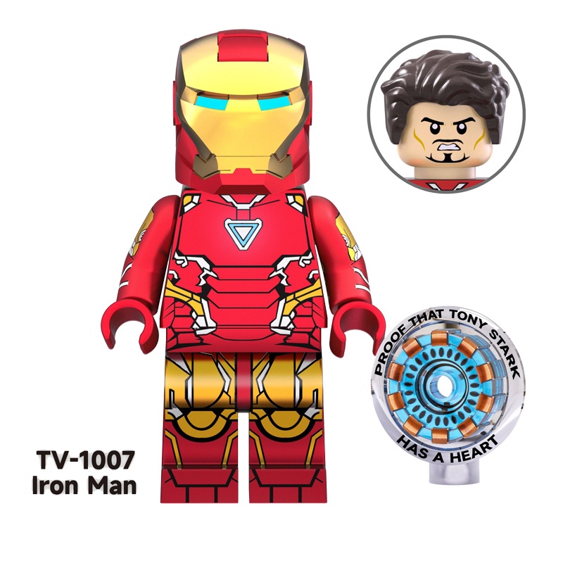 ฟิกเกอร์ Super Heroes Ultron Iron Spider Venom Morgan Stark Pepper Man ...