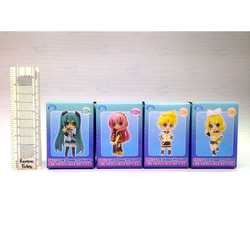 SEGA : Hatsune Miku Live Stage Producer Mini Display Figure | Shopee ...