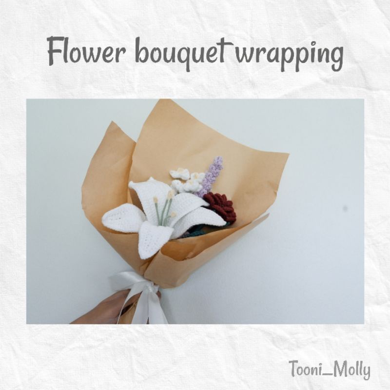 Flower bouquet (Lily, forget me not, Rose, Lavender) | Shopee Thailand