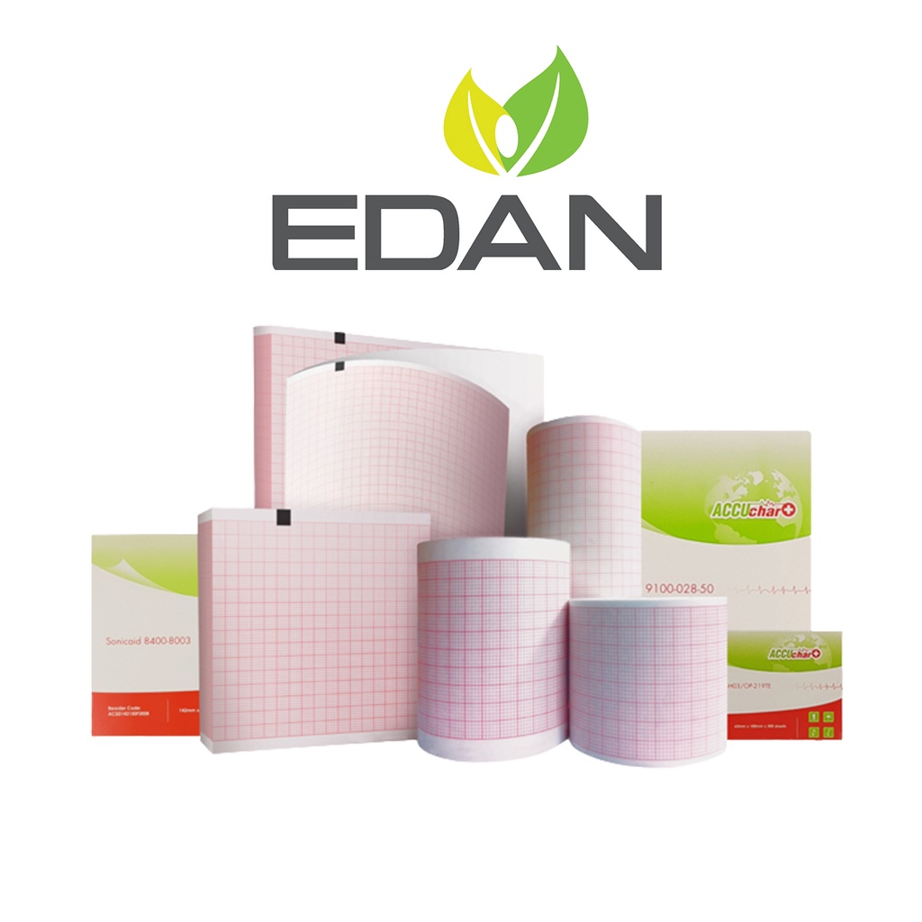 ACCU-CHART EKG ROLL สำหรับปริ้นเตอร์ยี่ห้อ EDAN | Shopee Thailand