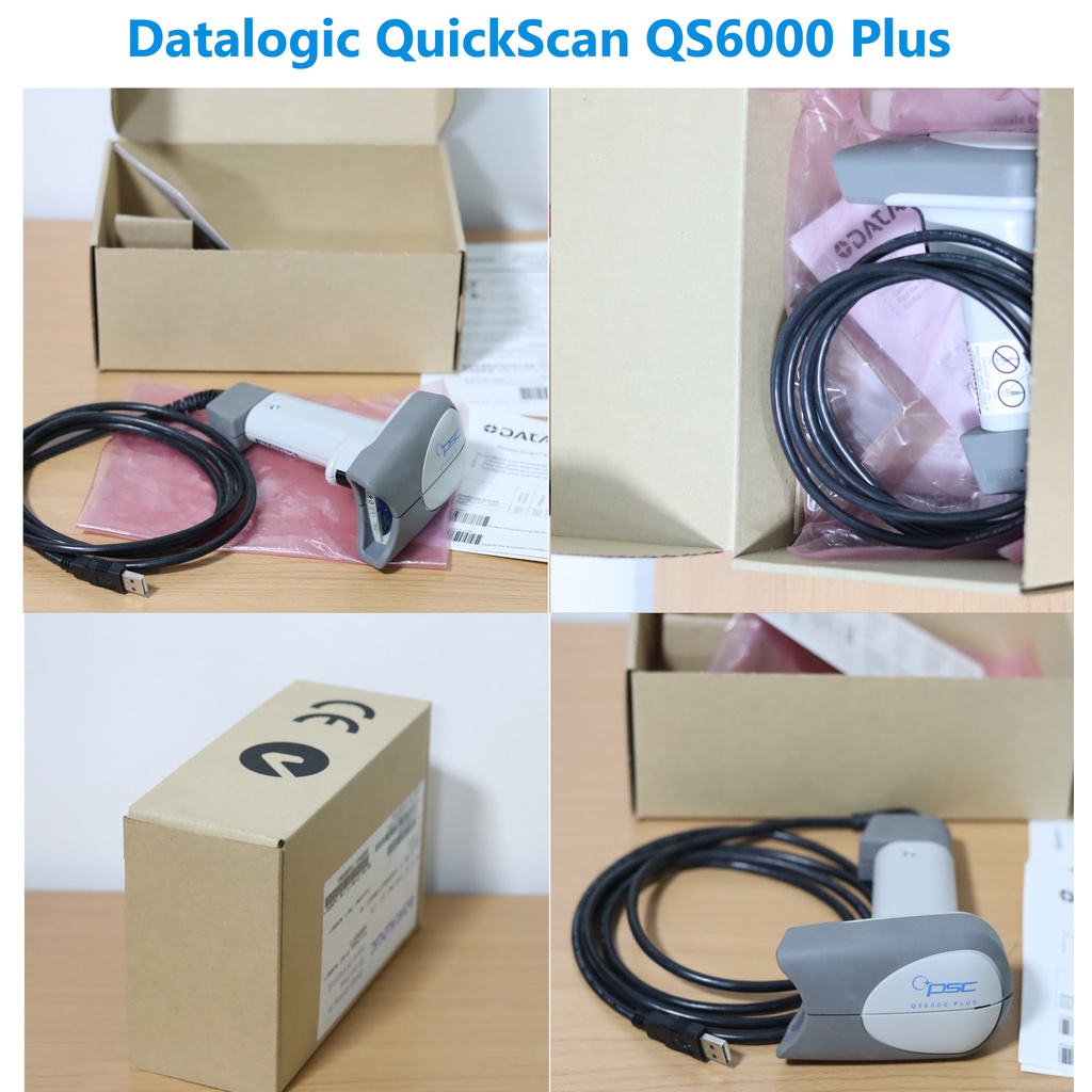 เครื่องอ่านบาร์โค้ด Datalogic QuickScan QS6000 Plus เป็นสินค้าใหม่เก็บ ...