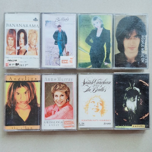 เทปคาสเซ็ตเทปเพลงสากล BANANARAMA, RICHARD MARX, GRACE, BERNARD BUTLER ...