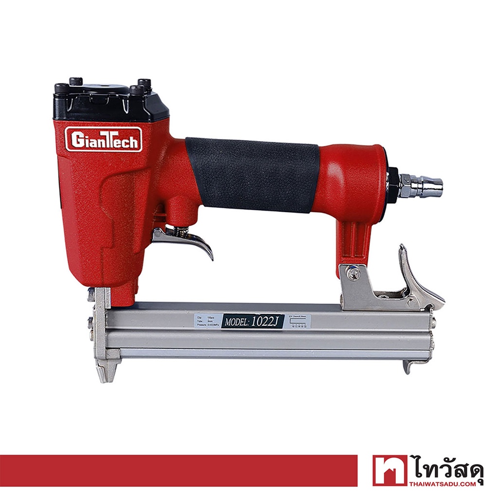 GIANTTECH ปืนลมยิงตะปูขาคู่สำหรับงานไม้ รุ่น 1022J สีแดง-ดำ | Shopee ...