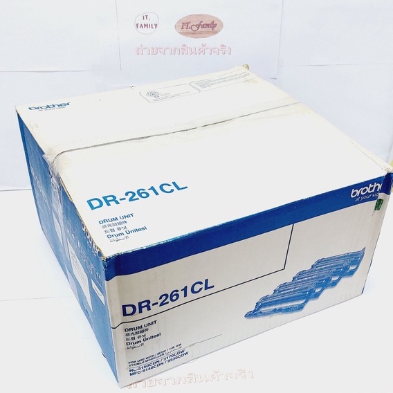 ตลับลูกดรัมสำหรับเครื่องพิมพ์ Brother DRUM (DR-261 CL+BK) สินค้า ...
