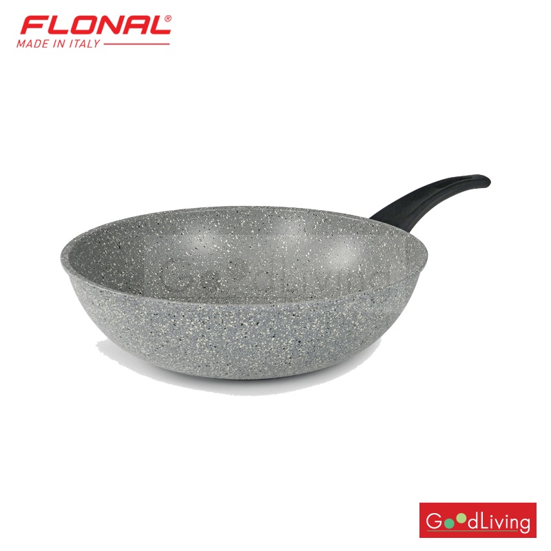 FLONAL กระทะทรง Wok ขนาด 28 CM รุ่น Dura Induction/FN-WK28-DU | Shopee Thailand