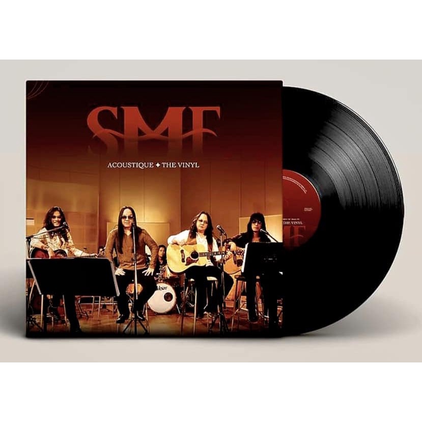 🔥พร้อมส่ง แผ่นเสียง หินเหล็กไฟ Stone Metal Fire Acoustique , SMF Vinyl ...