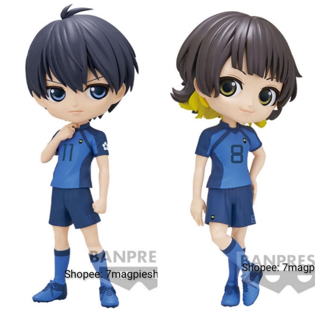 Lot JP🇯🇵 Qposket ของแท้ BLUE LOCK Rin Yoichi Isagi Meguru Bachira Reo ...