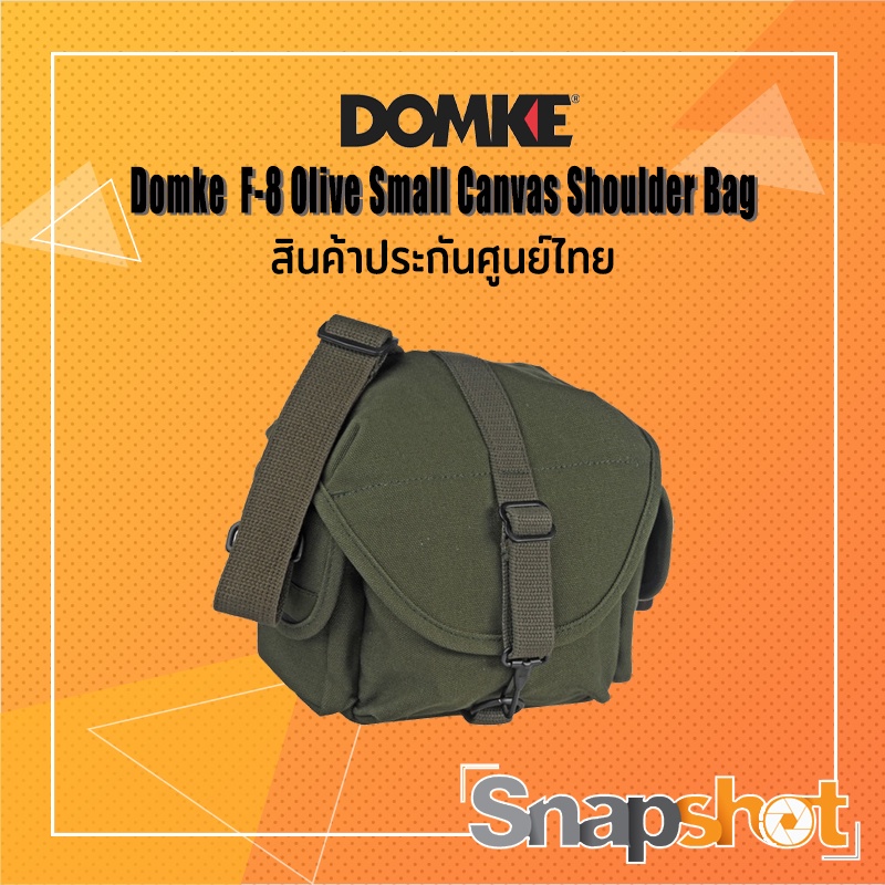 Domke F-8 Olive Small Canvas Shoulder Bag สินค้าประกันศูนย์ไทย | Shopee ...
