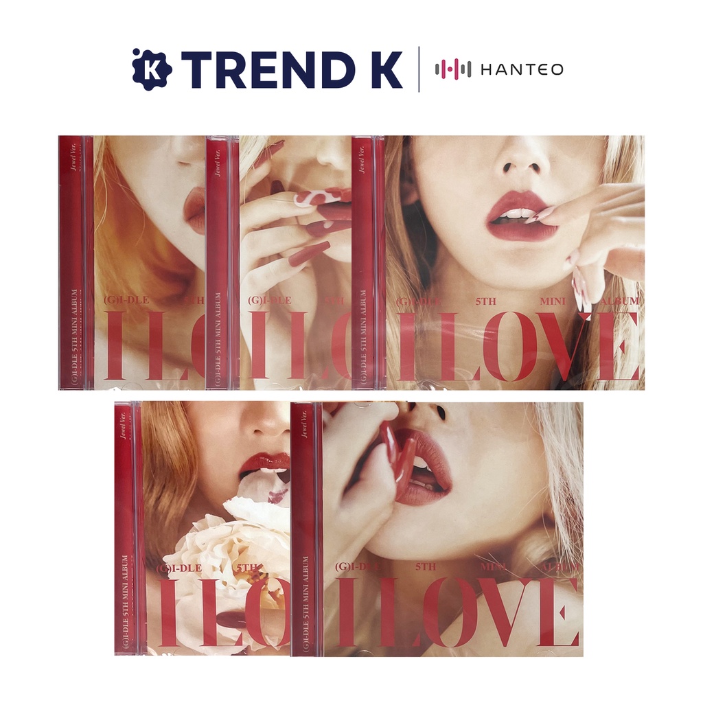 (G)I-DLE - 5th Mini Album [I LOVE] (Jewel Ver.) | Shopee Thailand